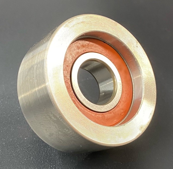 2″ Steel Idler Pulley w/Bearing | Boosted Technologies, LLC